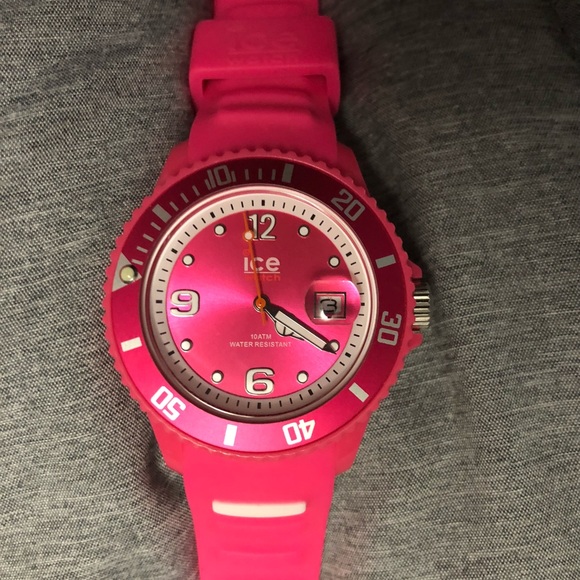 ice watch | Accessories | Authentic Hot Pink Ice Watch | Poshmark
